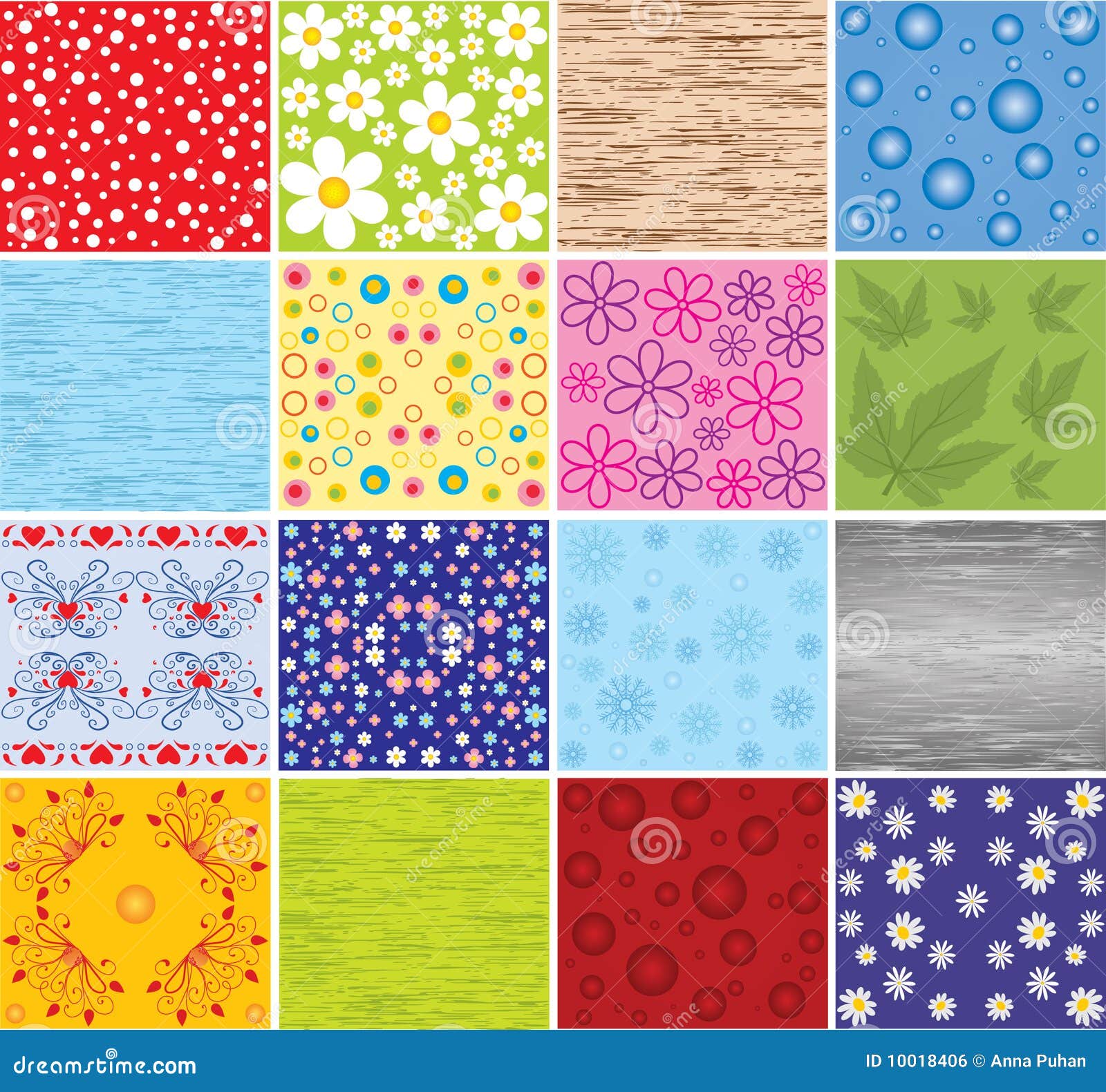 Collection of Backgrounds. Vector. Stock Vector - Illustration of ...