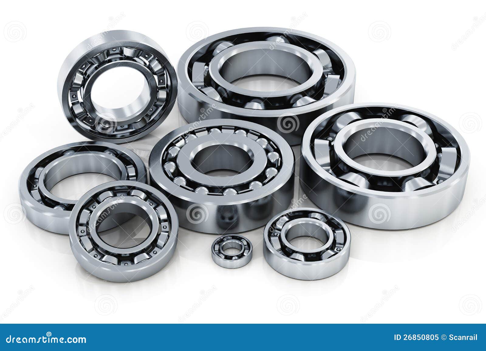 Collection of Ball Bearings Stock Illustration - Illustration of ...