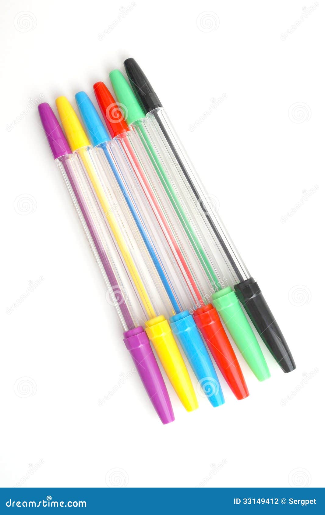 Collection of Ball-point Pen Stock Photo - Image of group, bright: 33149412