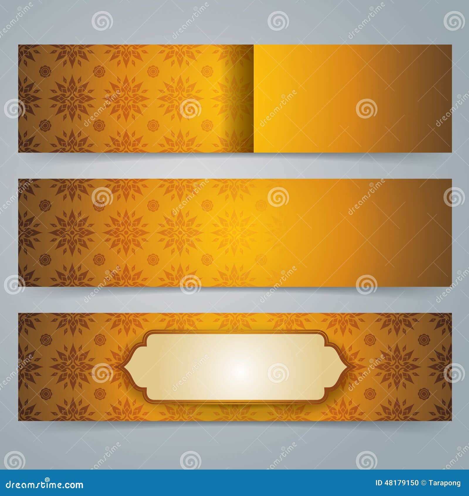 Collection Banner Design, Asian Art Background. Stock Vector ...