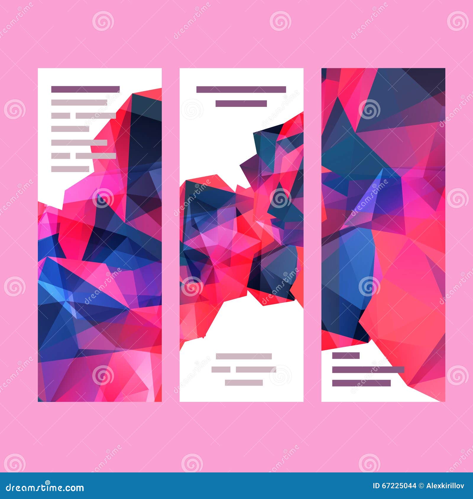 Collection Banner Design Vector Illustration. Stock Vector ...