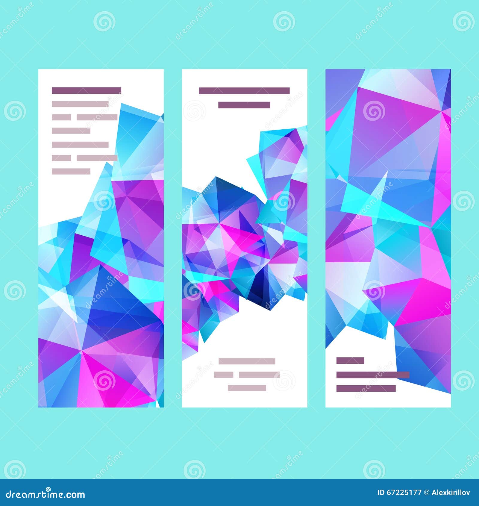 Collection Banner Design Vector Illustration. Stock Vector ...