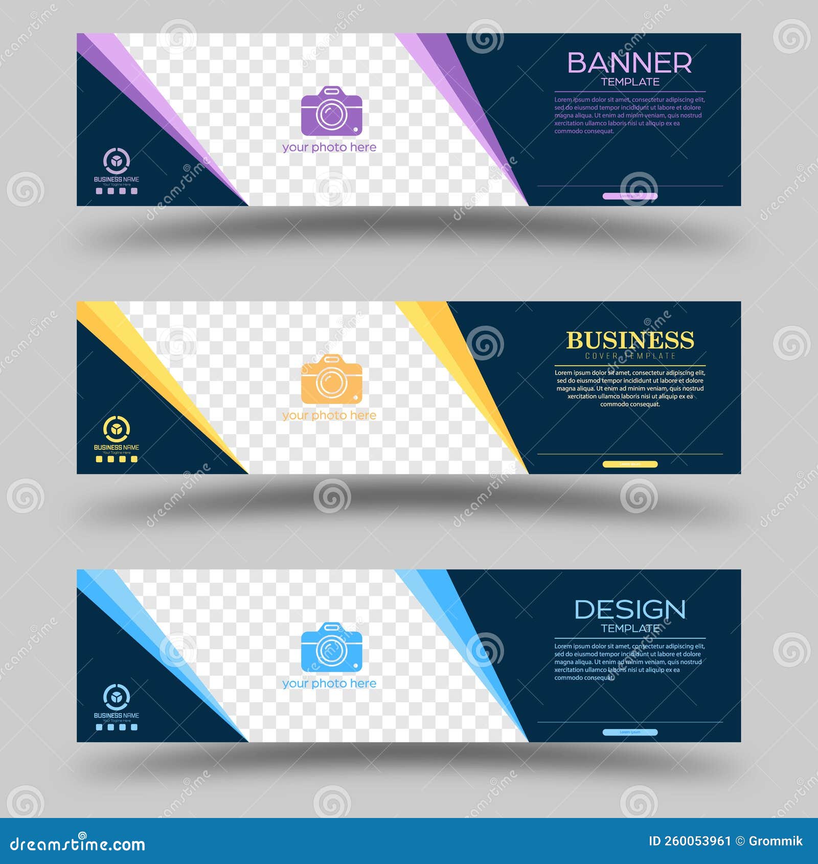 A Collection of Banners for Web Design, Business, Finance and ...