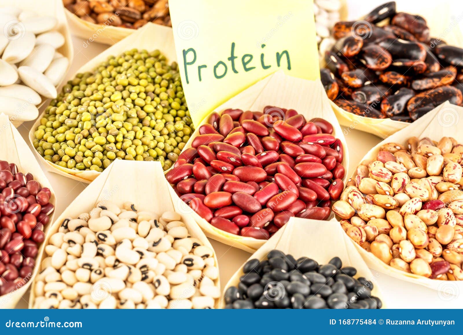 Collection of beans stock photo. Image of healthy, kitchen - 168775484