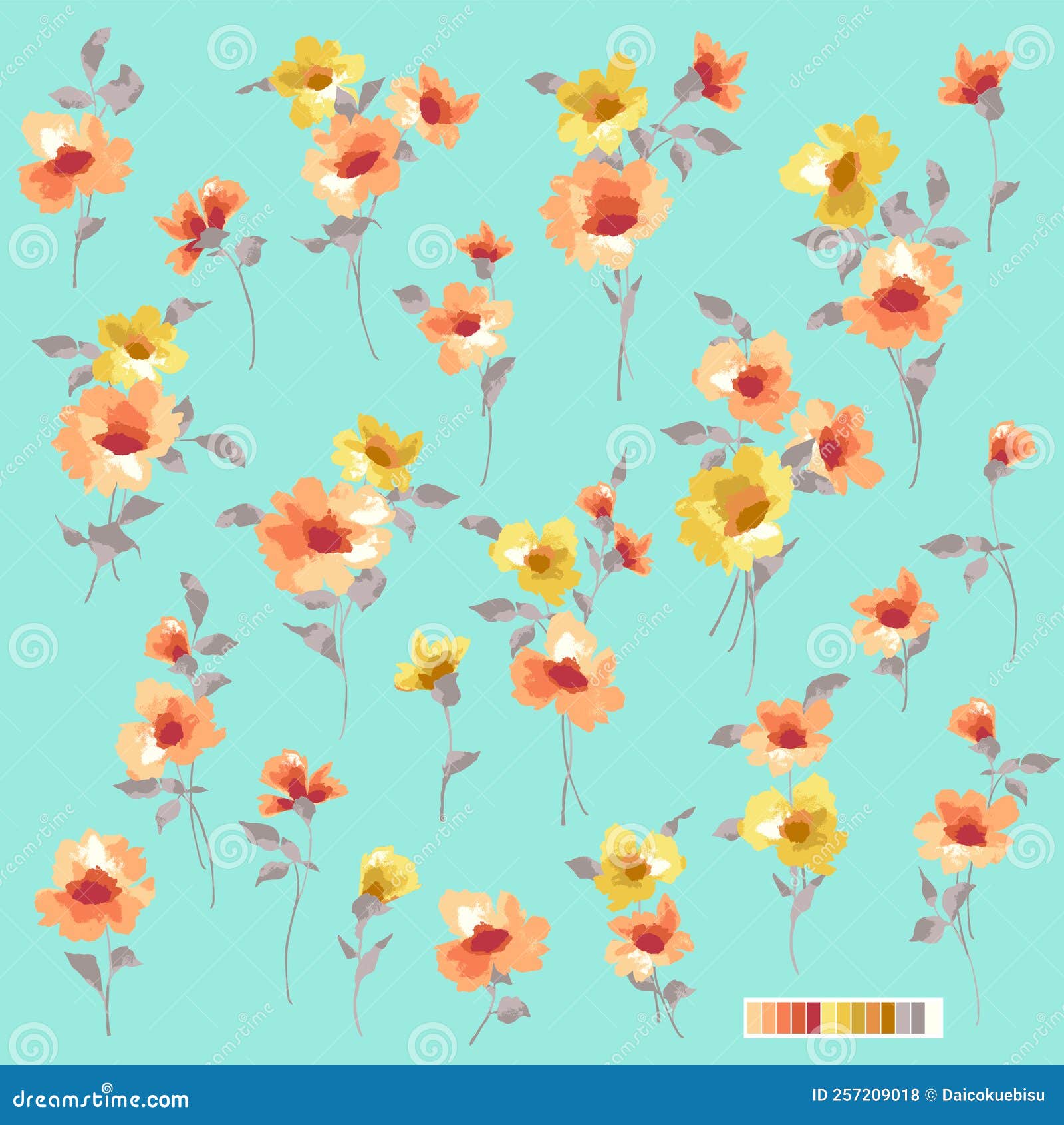 I Made a Beautiful Flower with a Vector, Stock Vector - Illustration of ...