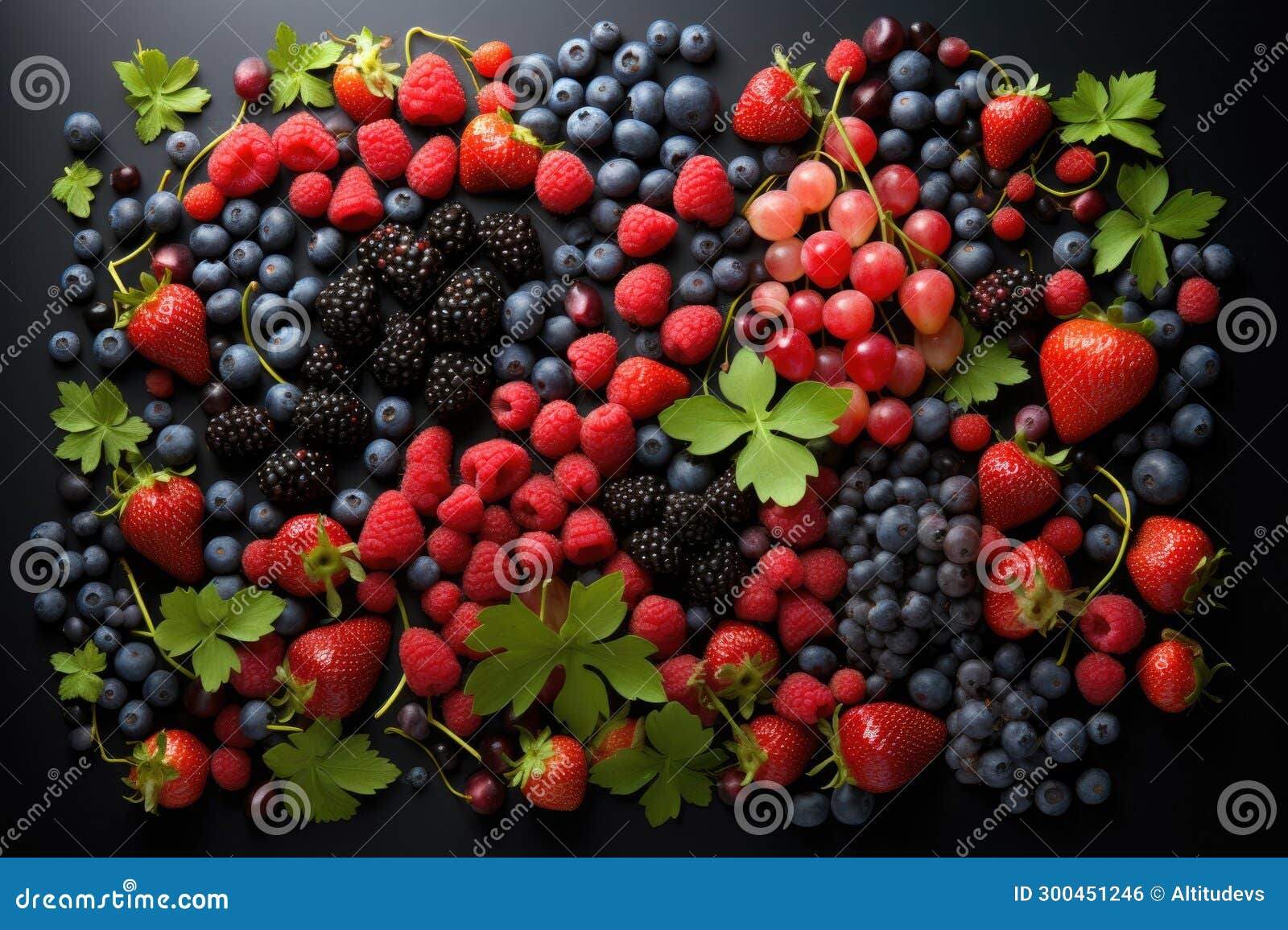 A Collection of Berries Shaped into Puzzle Pieces Stock Photo - Image ...