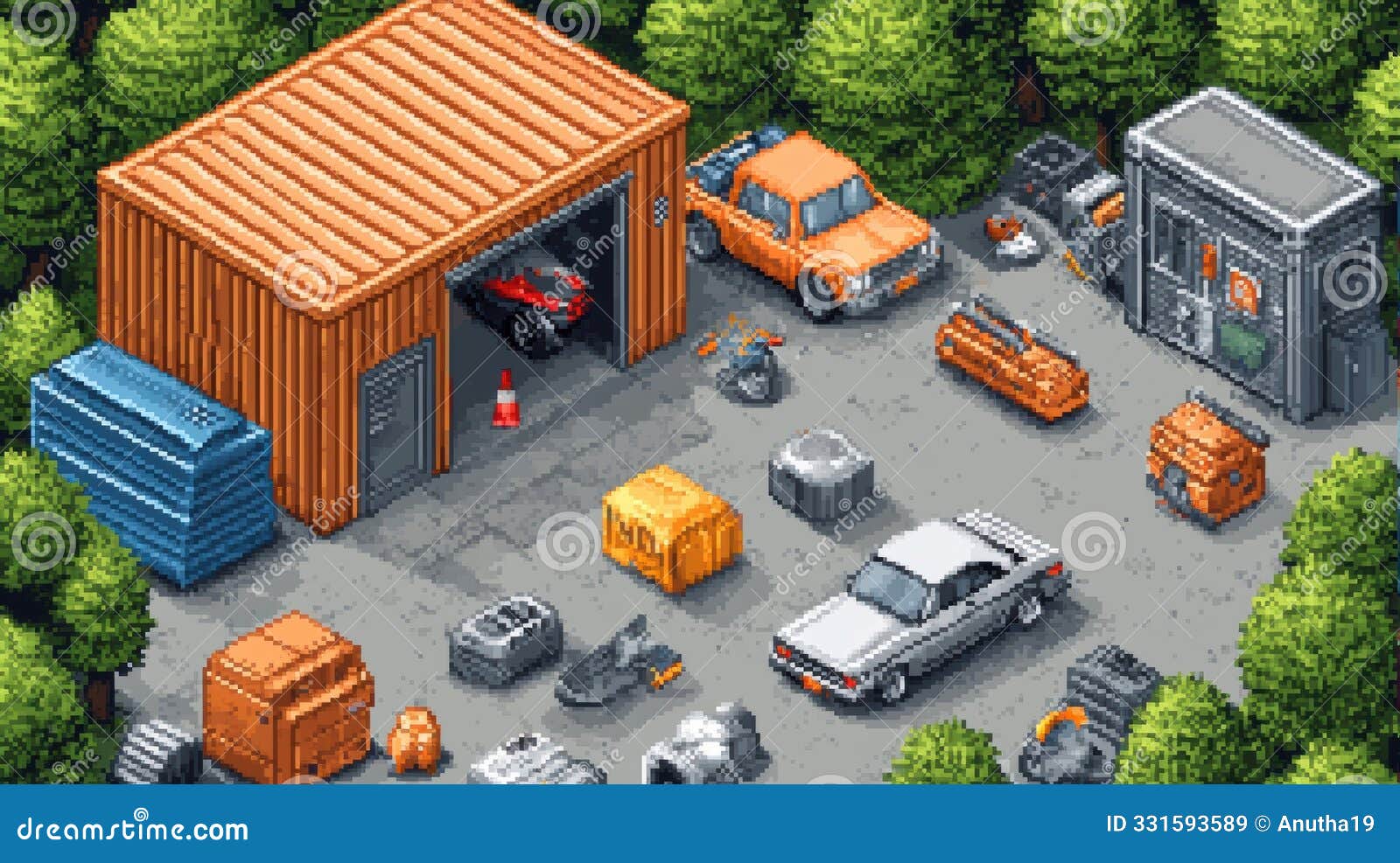 Collection of 8-bit Pixel Art Enemy Sprites Featuring a Nostalgic Low ...