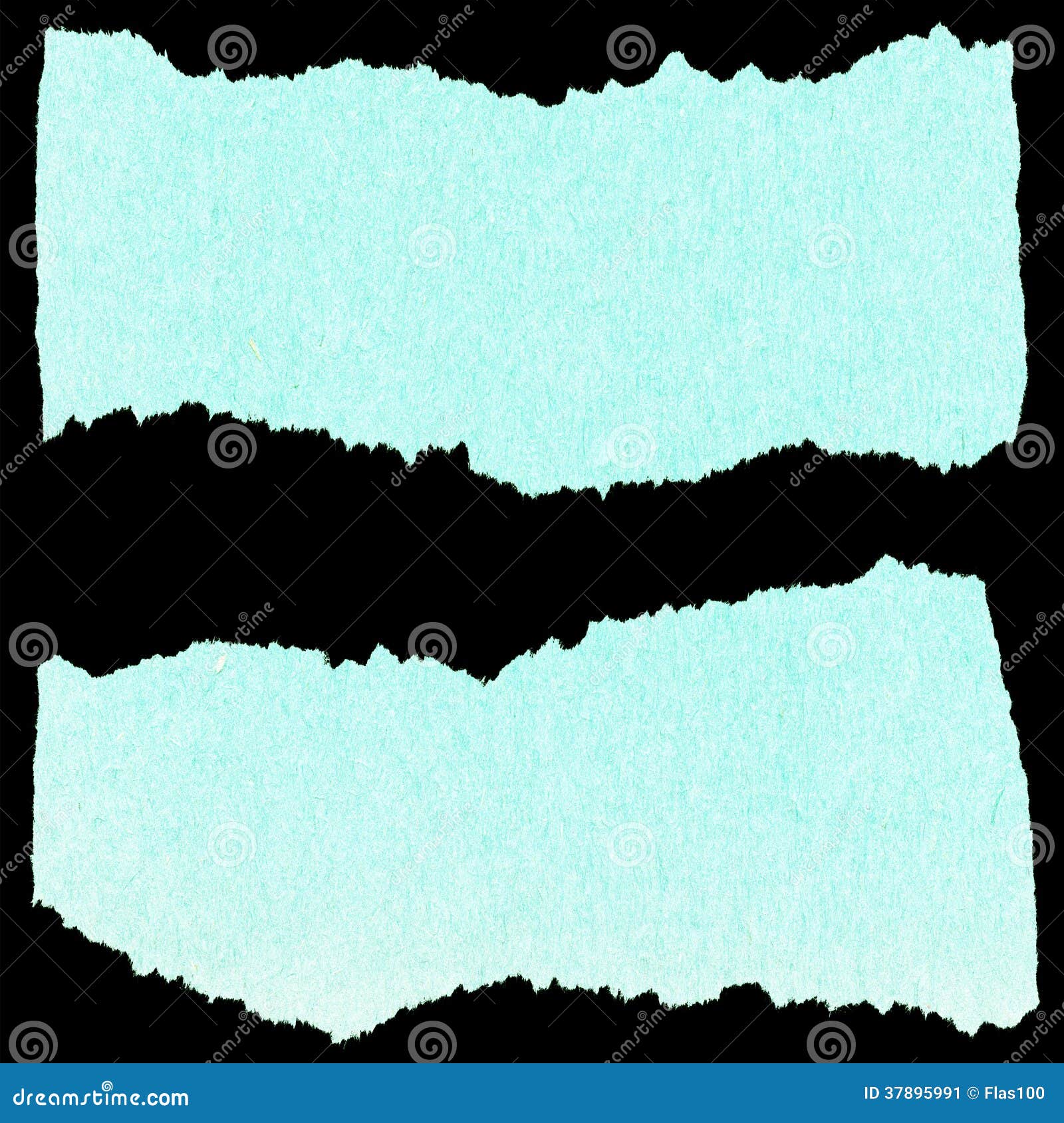 Collection of Blue Torn Paper Stock Image - Image of piece, edge: 37895991