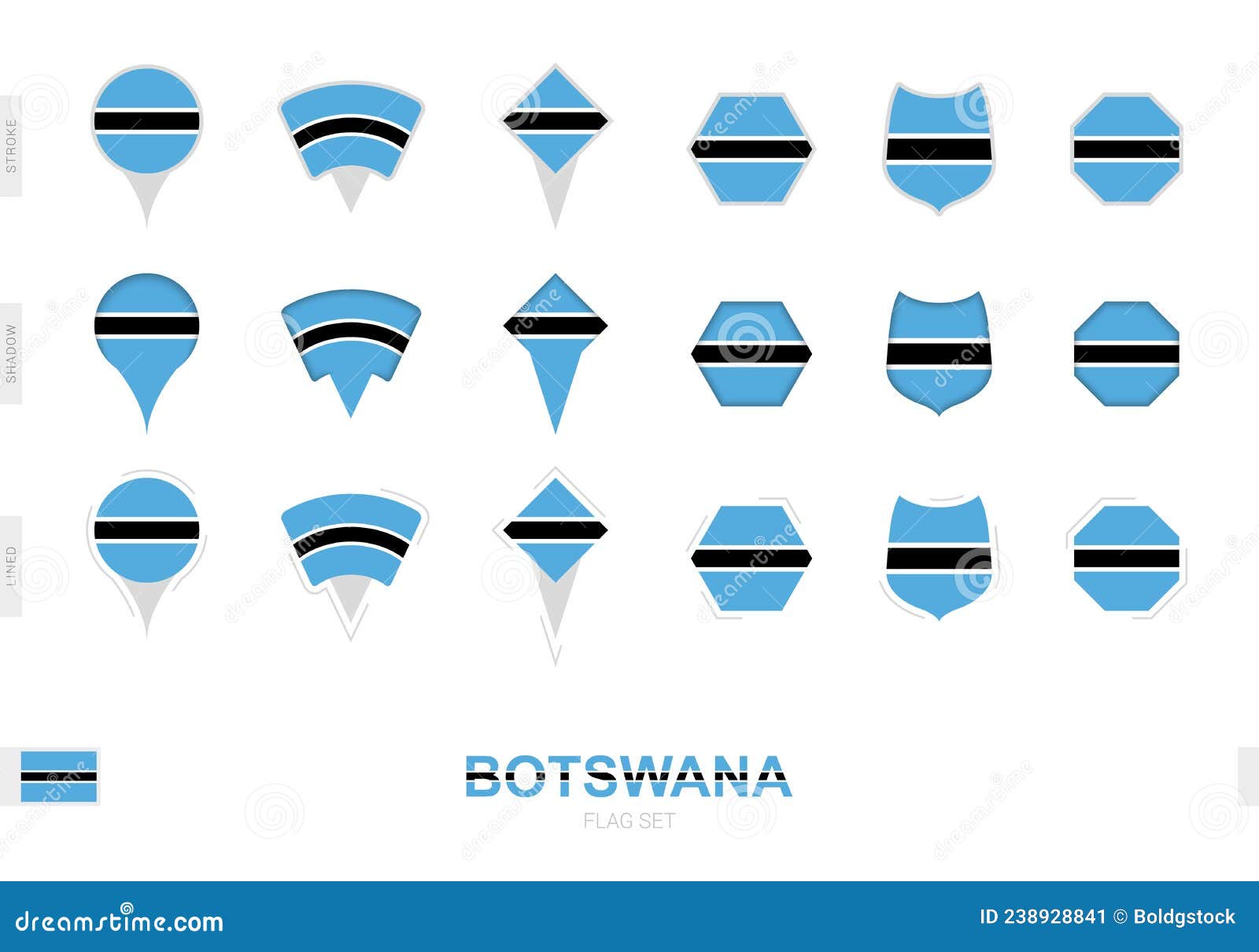 Collection Of Botswana Road Signs Stock Photography | CartoonDealer.com ...