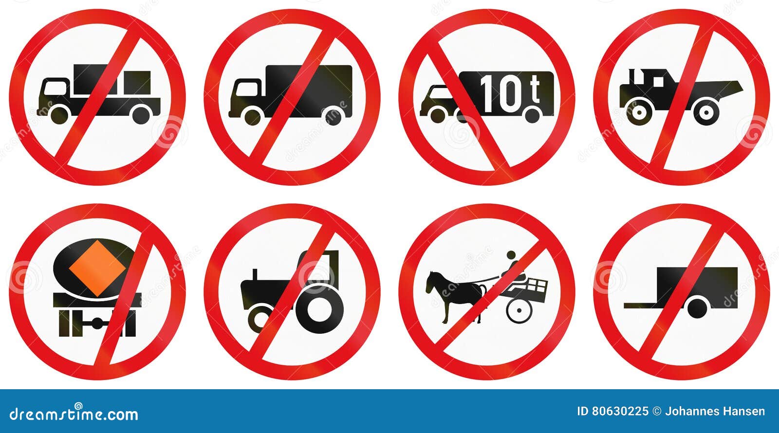 Collection Of Botswana Road Signs Royalty-Free Stock Photography ...