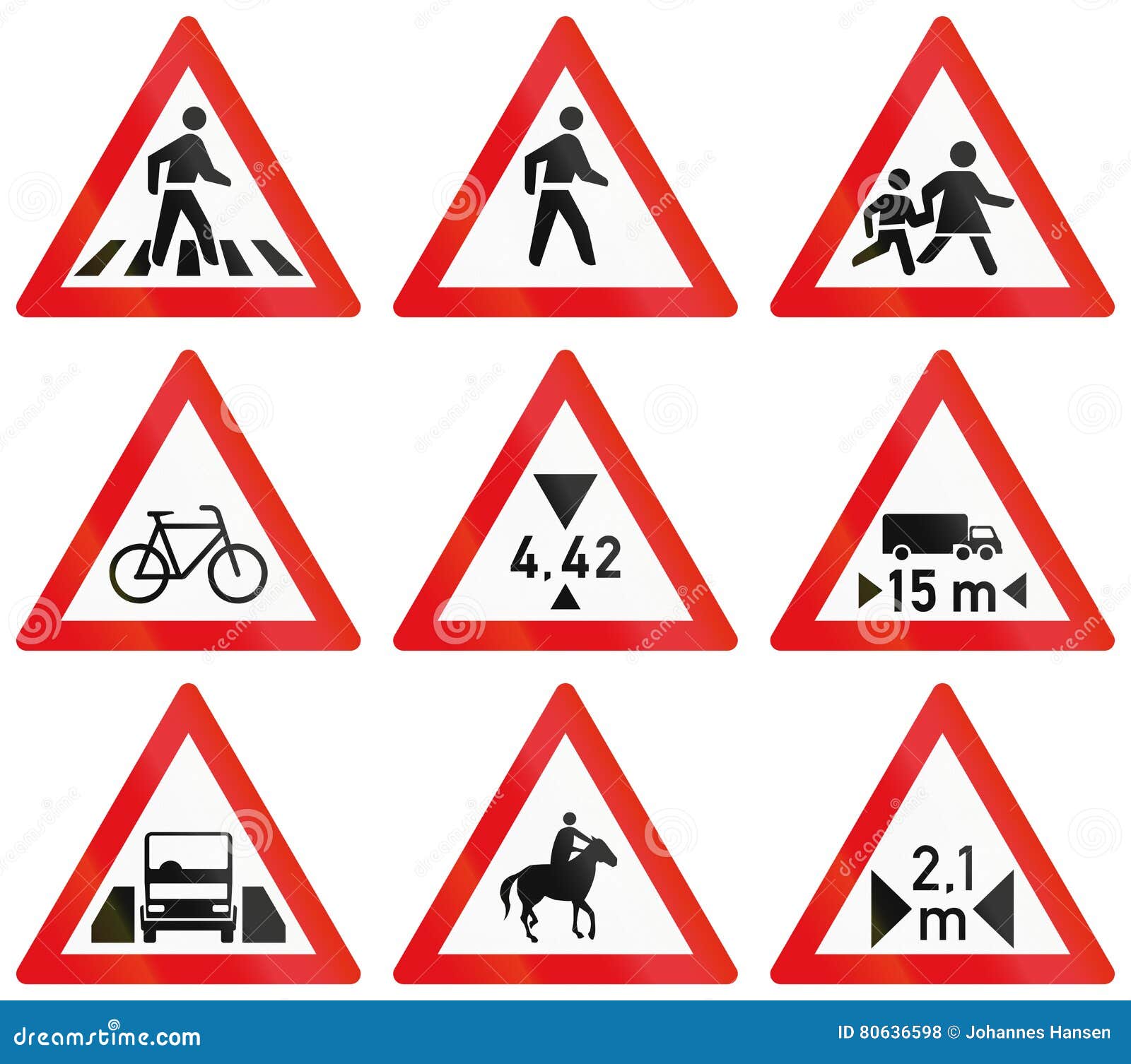 Collection Of Botswana Road Signs Royalty-Free Stock Photography ...