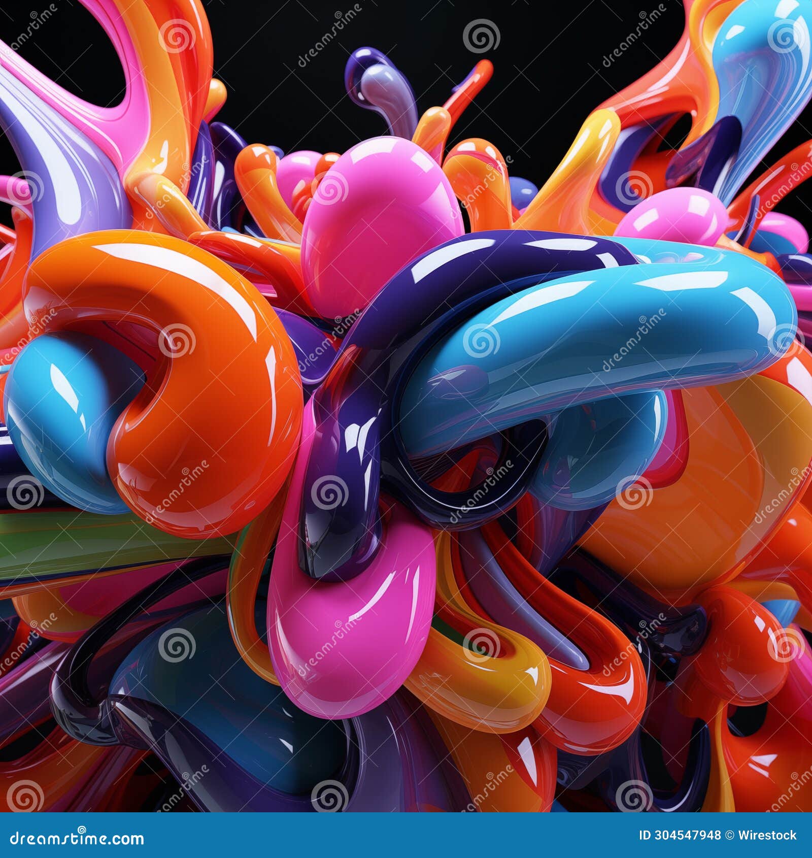 A Collection of Brightly Colored Scissors and Other Objects with ...