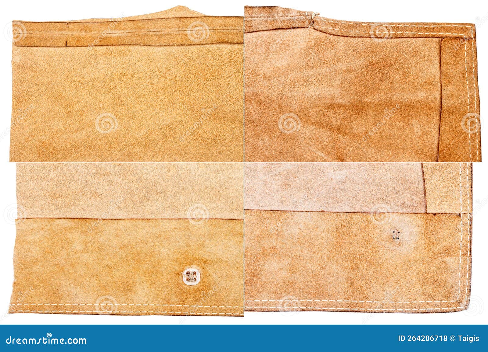 Collection of Brown Leather Textures Stock Photo - Image of leatherette ...