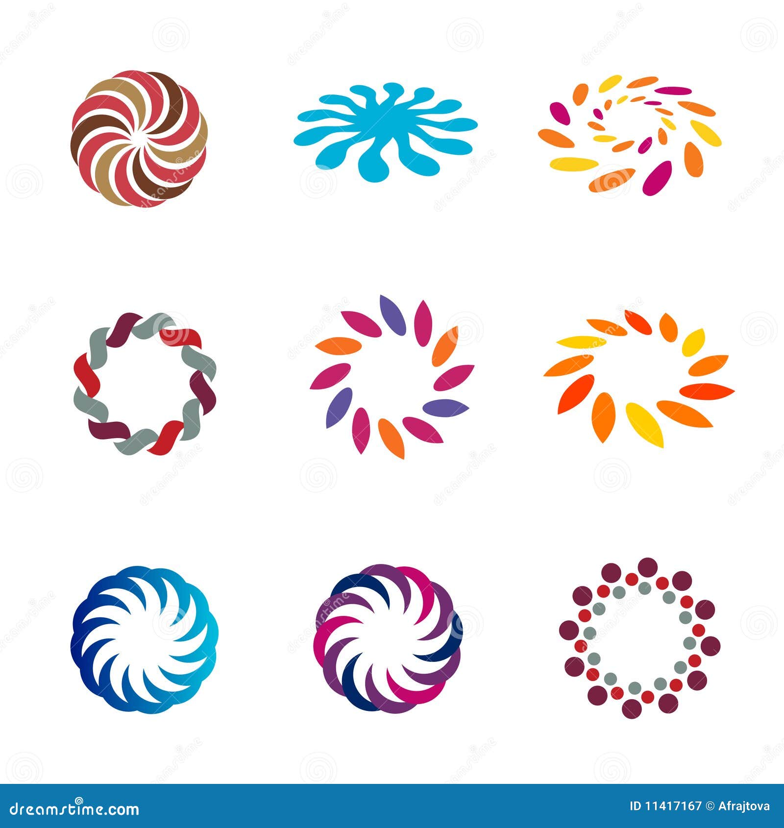 Collection of Business Symbols Stock Vector - Illustration of symbol ...