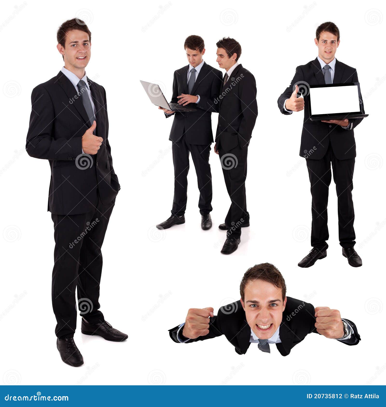 Collection of Business People Stock Photo - Image of corporation ...