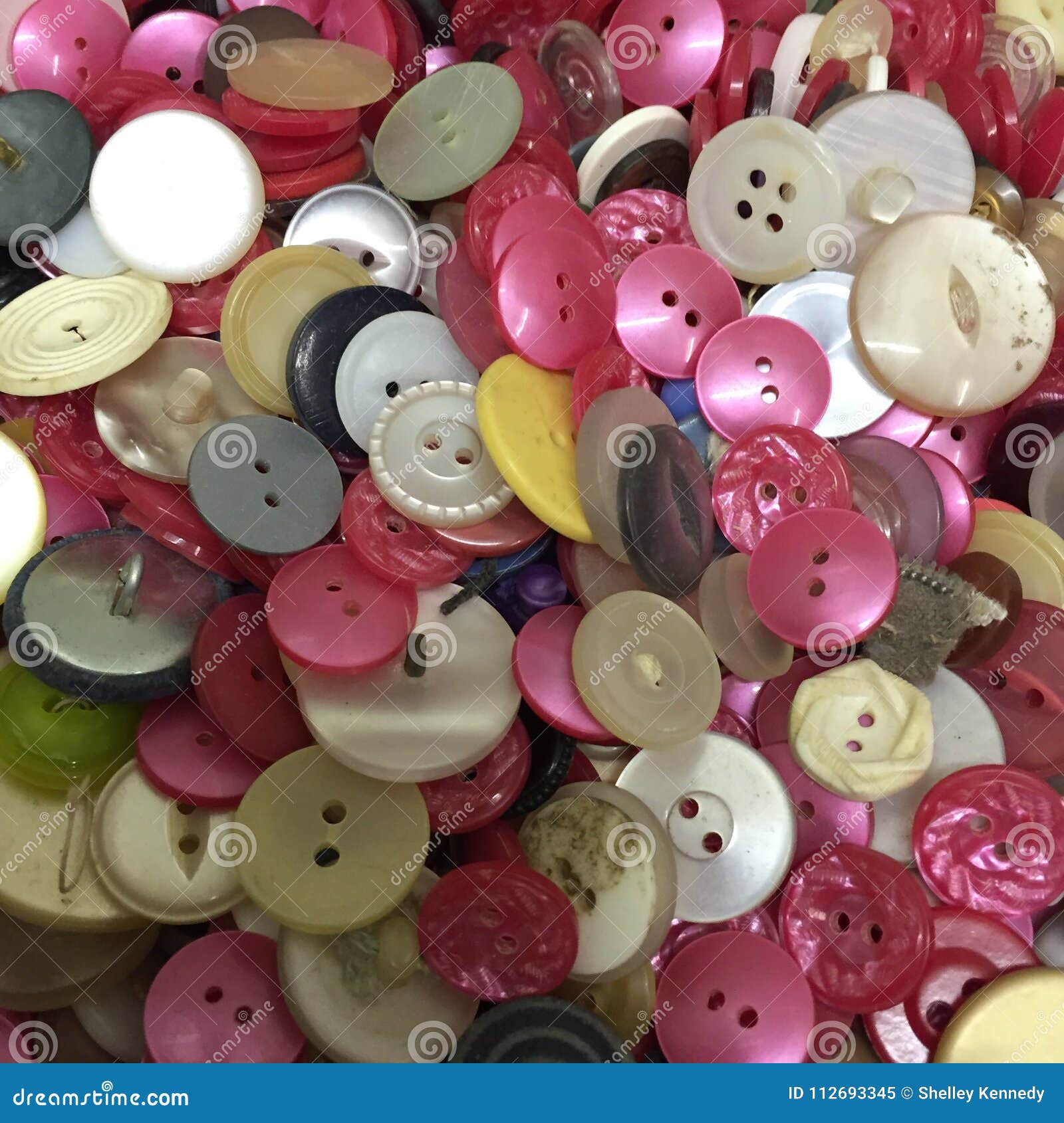 A Collection of Buttons of Different Sizes Stock Image - Image of sizes ...