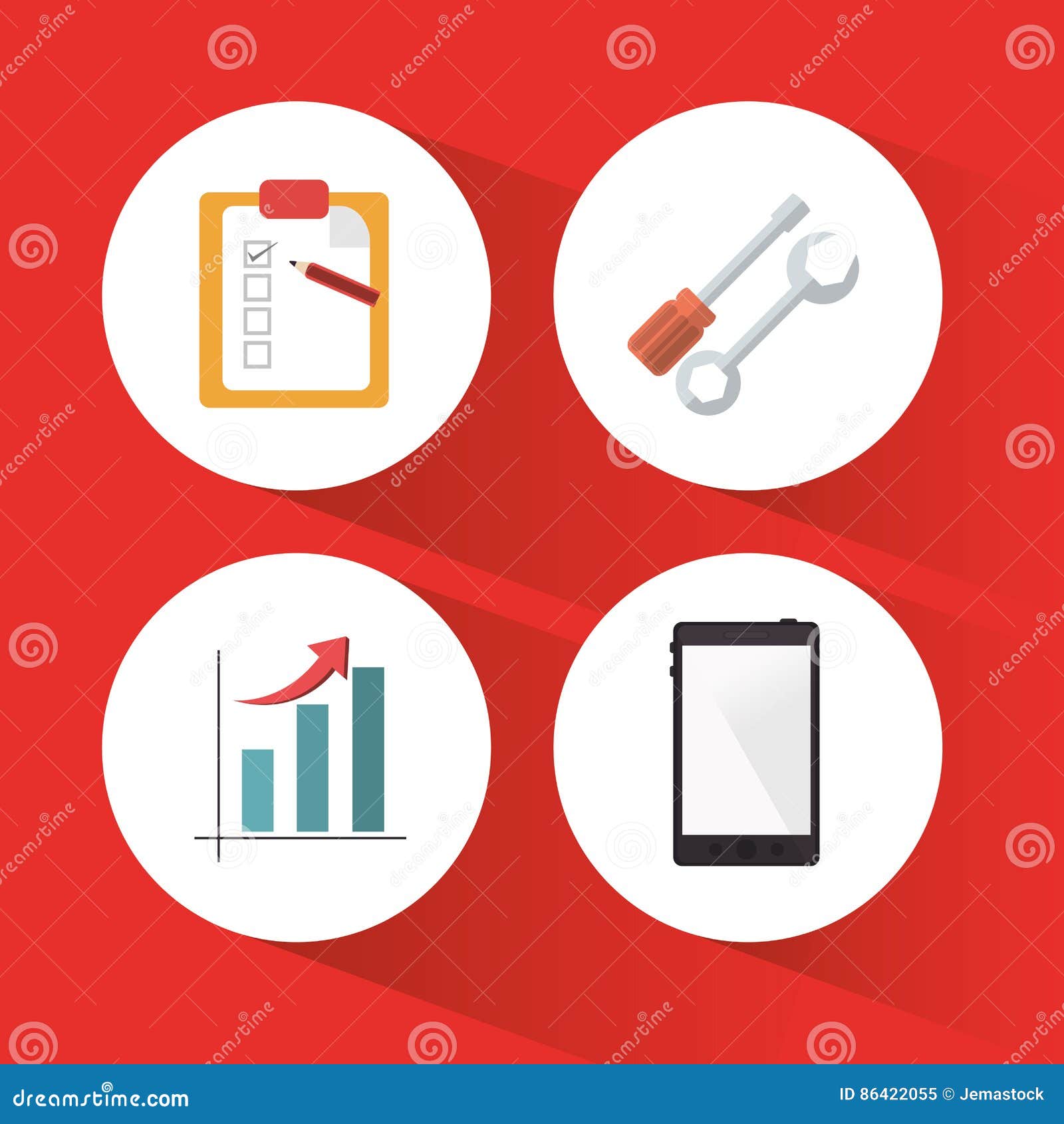 Collection Call Center Online Stock Vector - Illustration of online ...