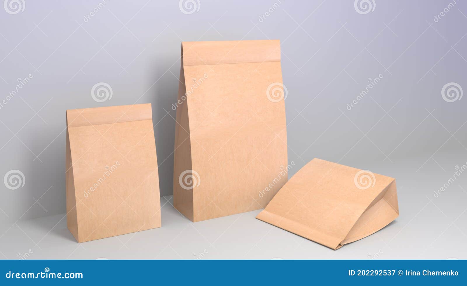 Collection of Cardboard Packages Isolated on the Background. a Set of ...
