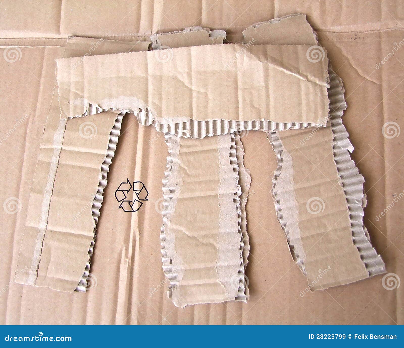 Collection of a Cardboard Pieces Stock Image - Image of abstract ...