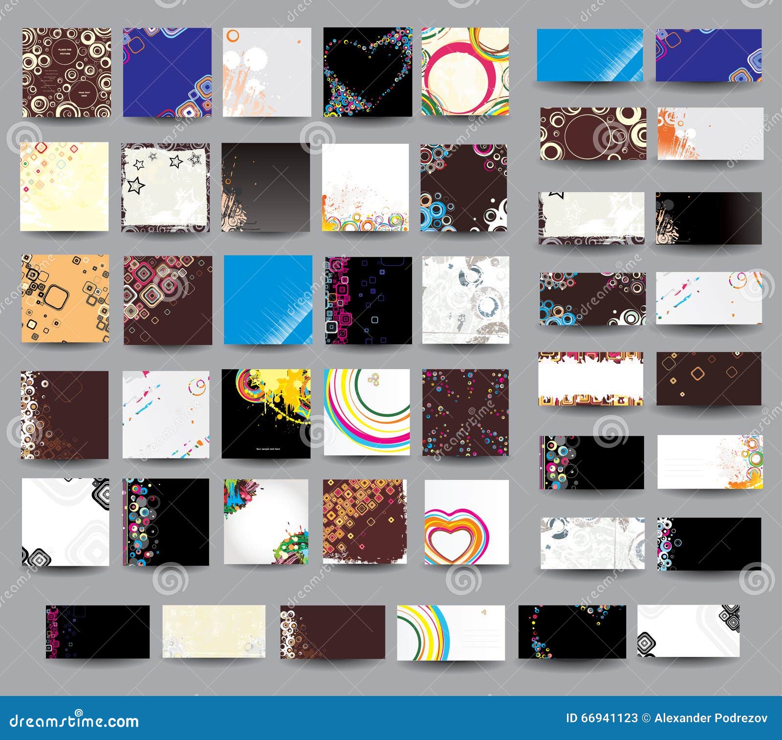 Collection Of Cards With People In Airport Terminal. Arrival And ...