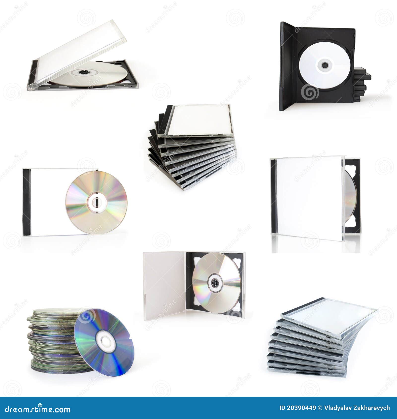 Collection cd boxes stock image. Image of movie, blank - 20390449
