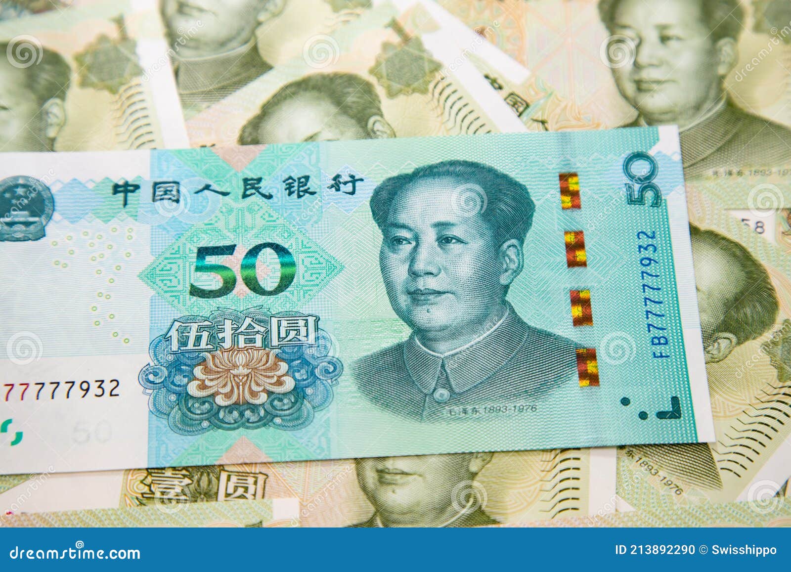 Chinese notes stock photo. Image of currency, paper - 213892290
