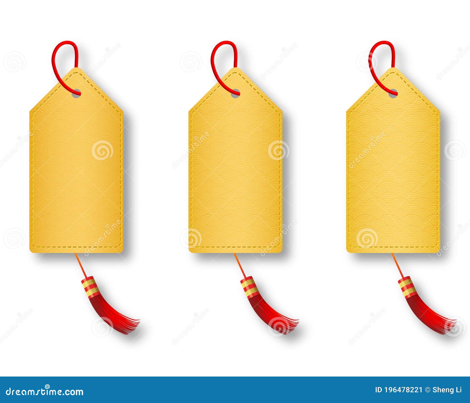 A Collection of Chinese Retro Style Retailing Tags Stock Vector ...