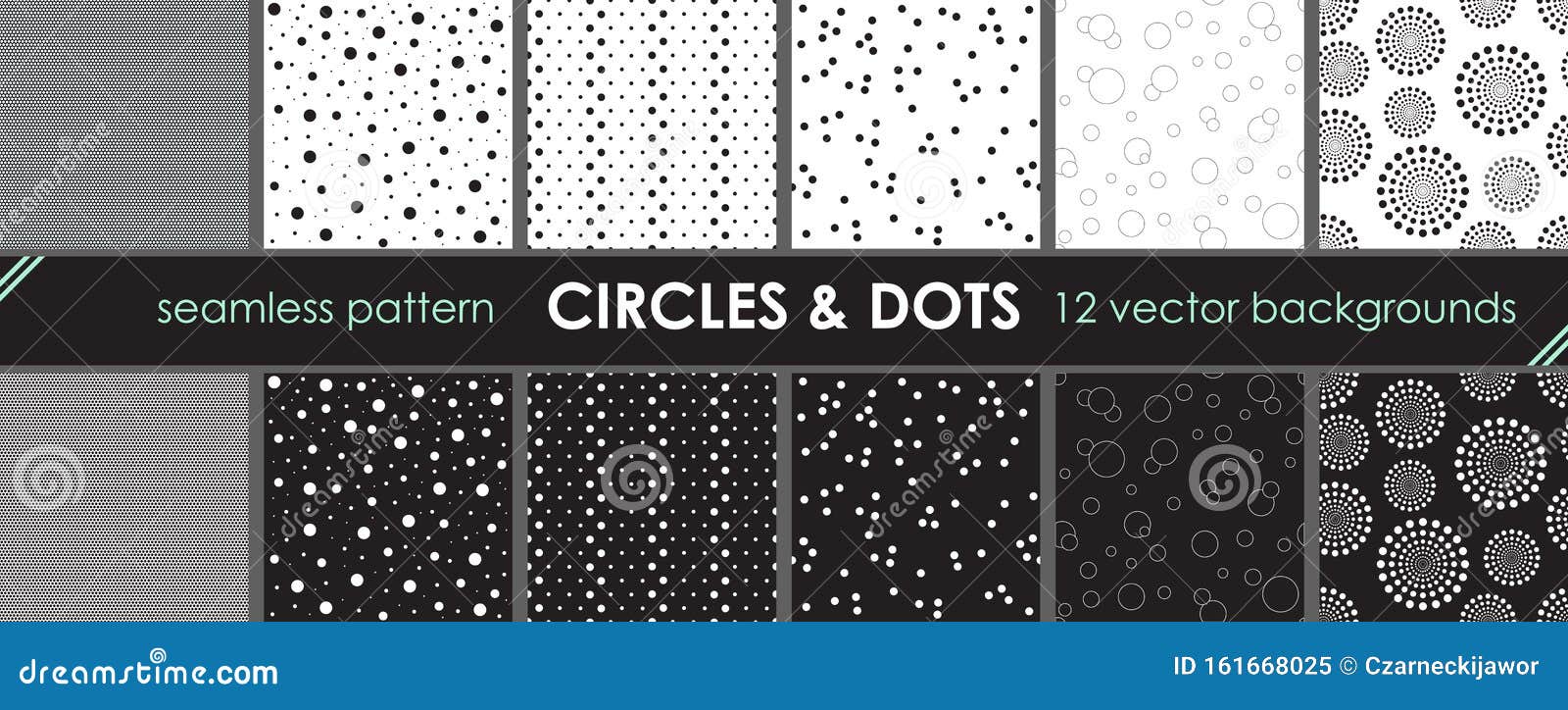 A Collection of Circles and Points. Graphics, Elements and Symbols ...