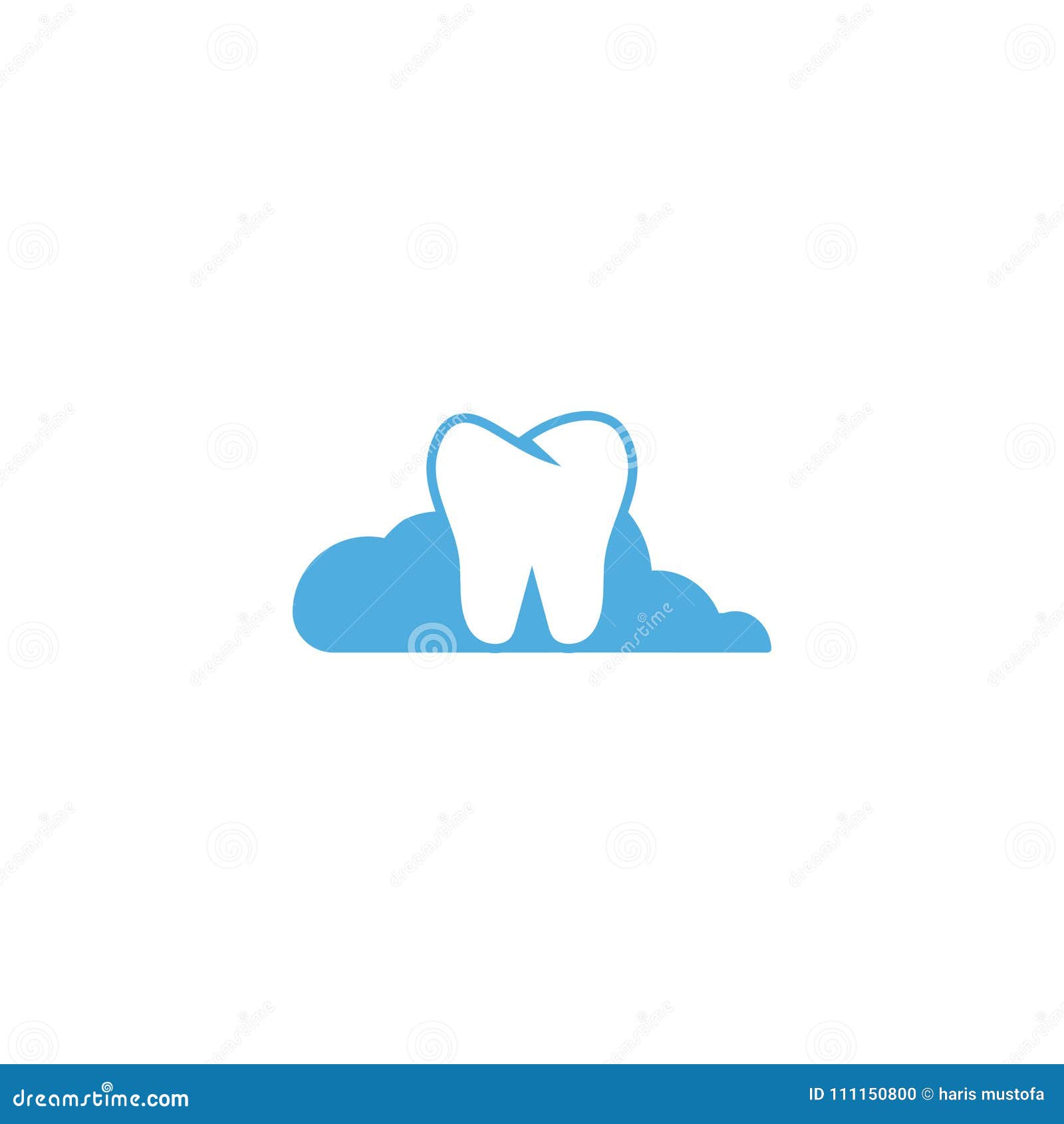 Collection of Clean Dental Tooth Logo Design Template Stock Vector ...