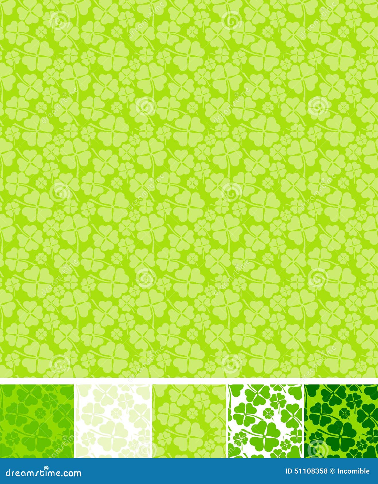 Clover Patterns Stock Illustrations – 712 Clover Patterns Stock ...