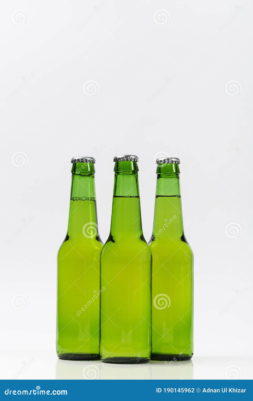 Collection of Cold Beer Bottles Photo Stock Photo - Image of cold, full ...