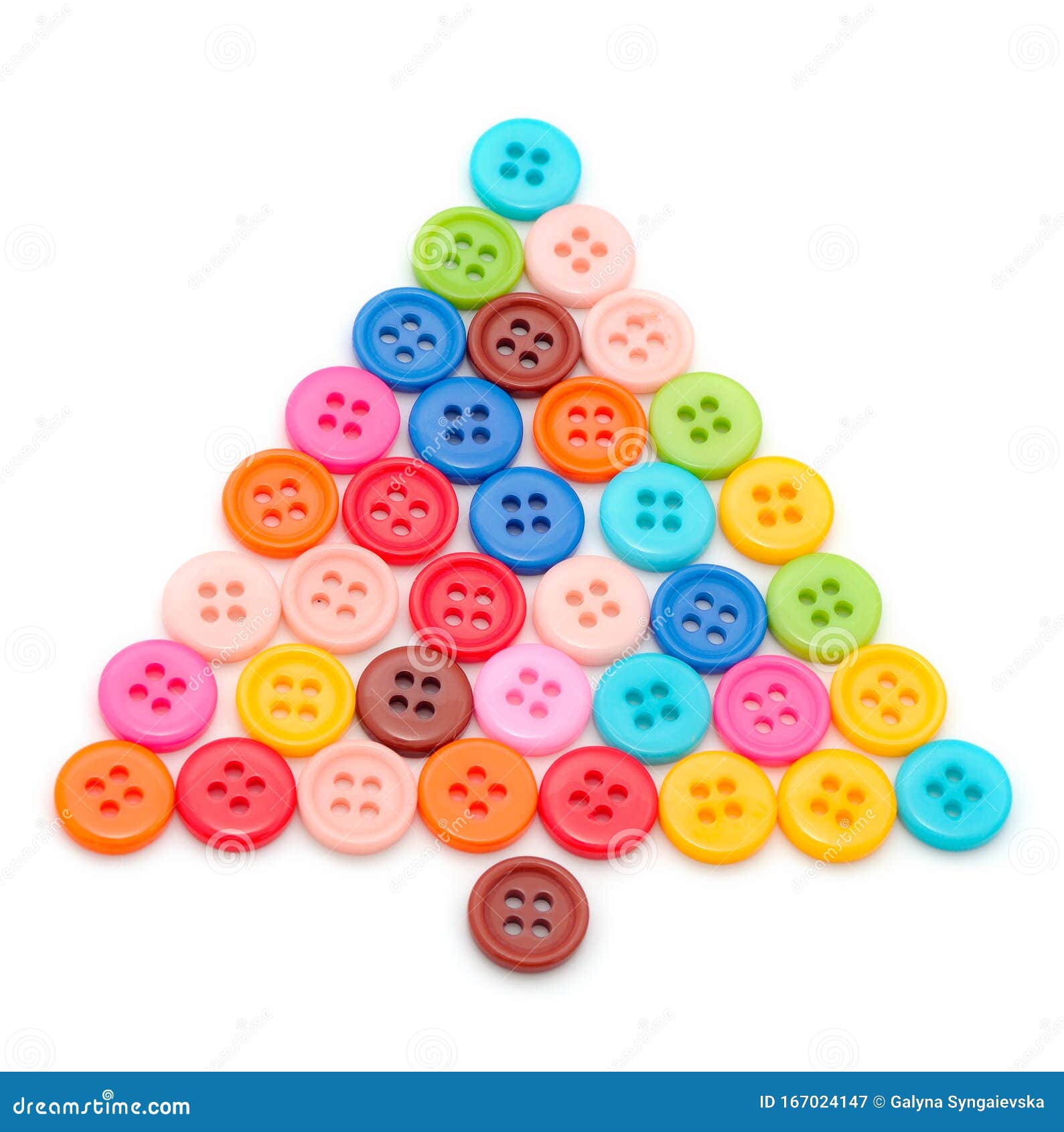 Collection of Color Buttons Stock Image - Image of collection, white ...