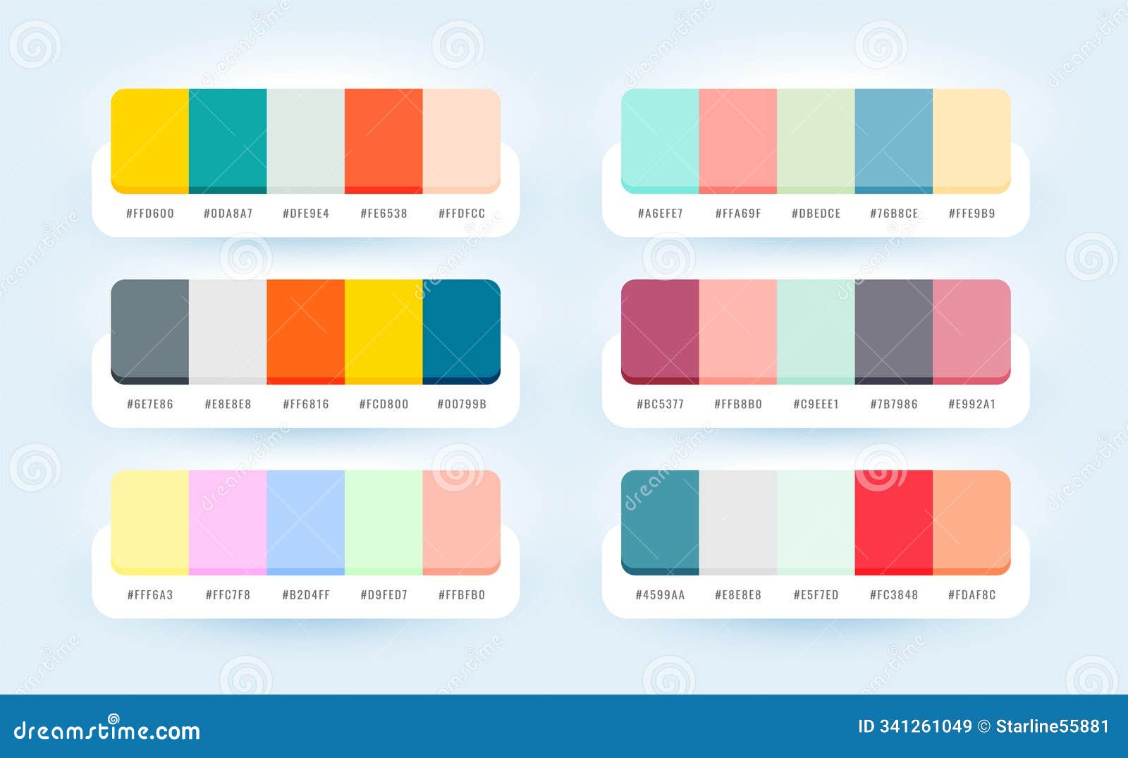 Collection Of Color Diagram And Charts Cartoon Vector | CartoonDealer ...