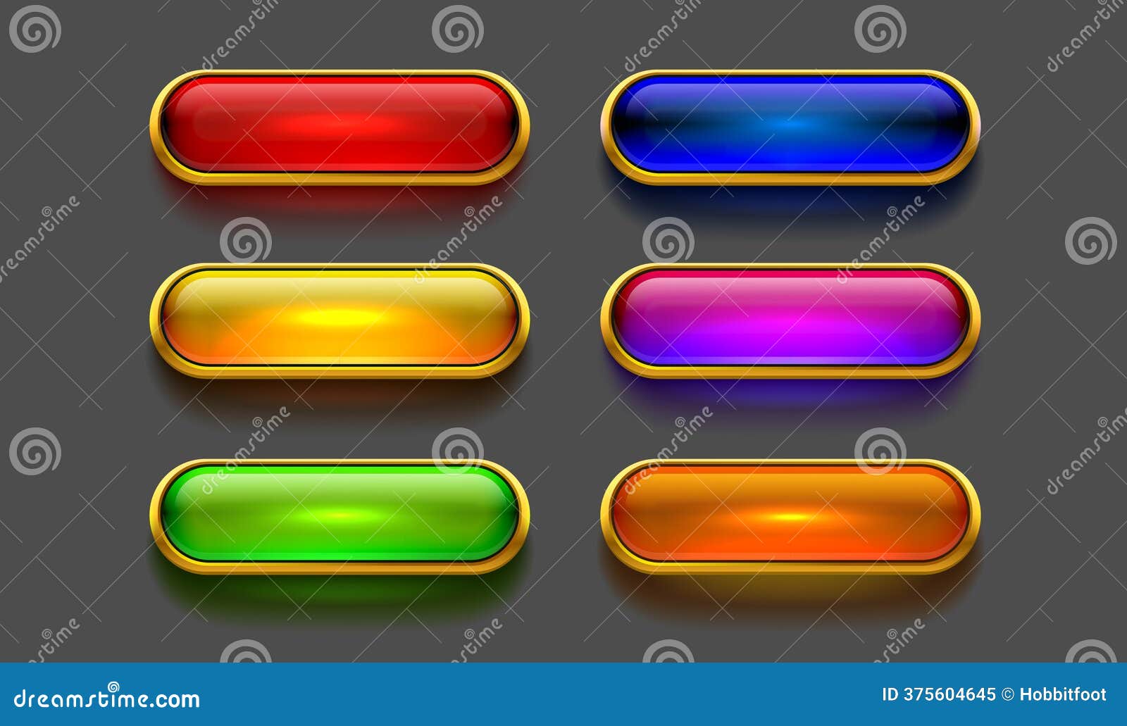 Buttons Frame On Fabric Texture Background Vector Illustration ...