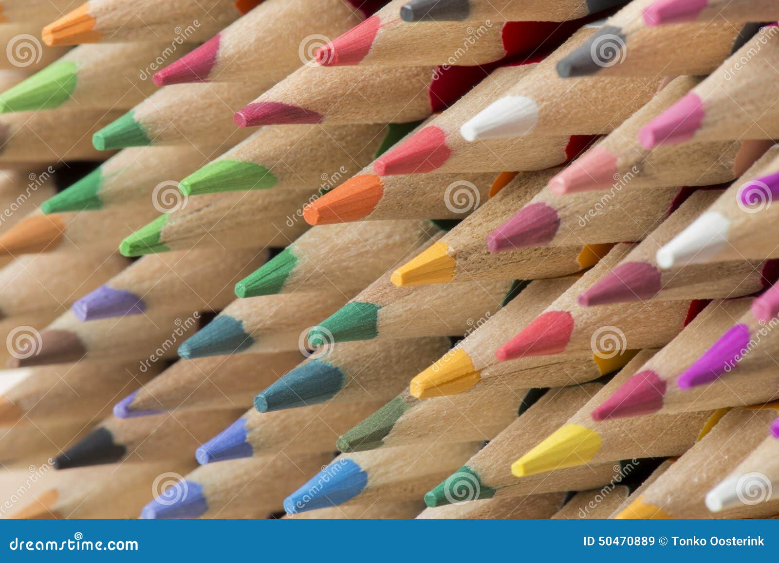Collection of Colored Wooden Pencils Stock Image - Image of colored ...