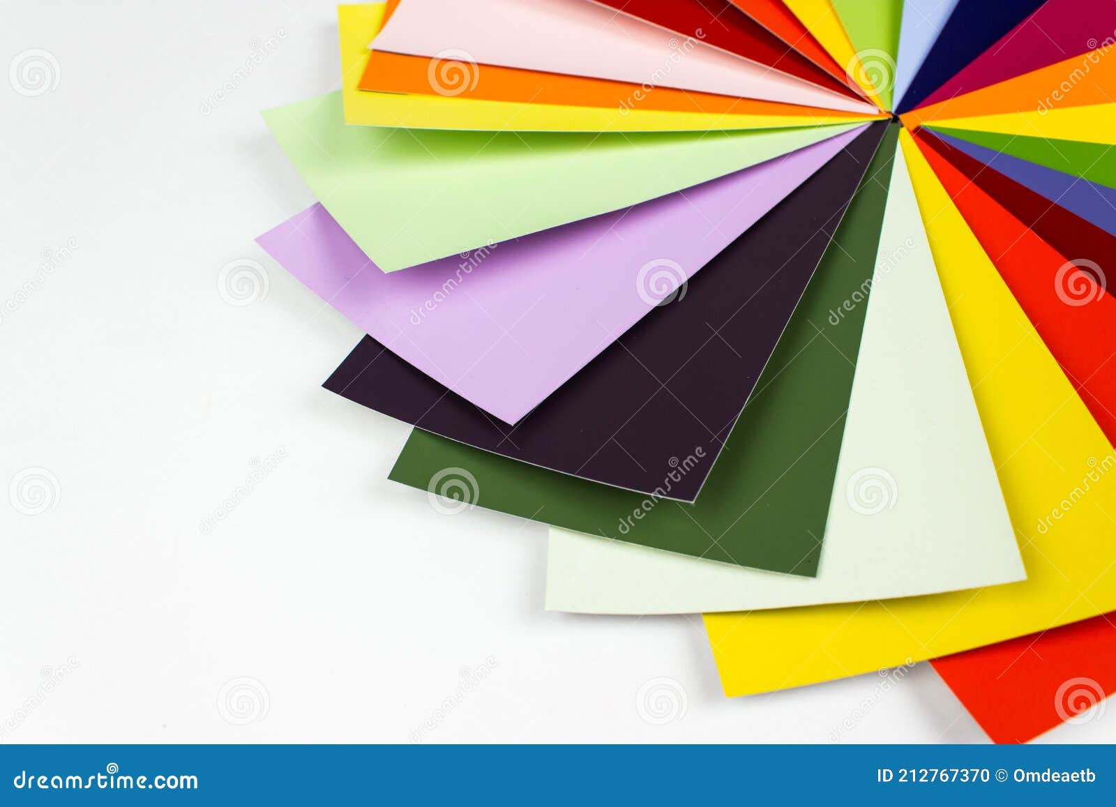 Collection of Colourful Colour Guide on White Background Stock Photo ... Collection of Colourful Colour Guide on White Background Stock Photo ...