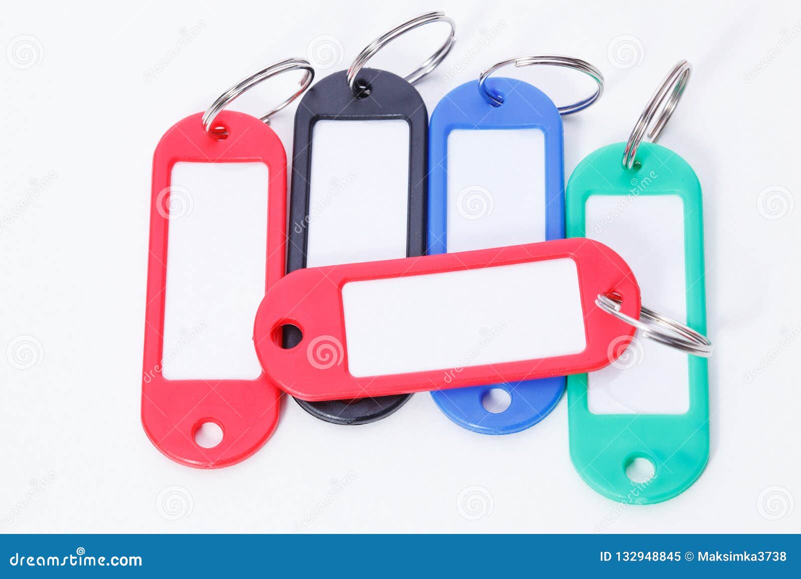 Collection of a Colourful Key Fobs. Stock Image - Image of automobile ...
