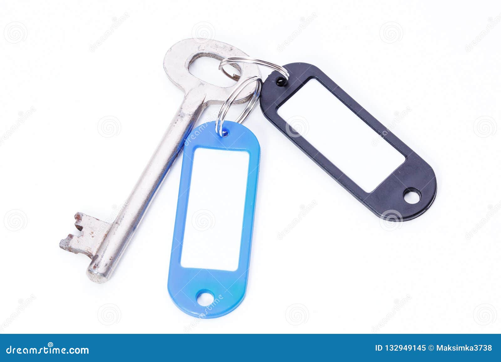 Collection of a Colourful Key Fobs. Stock Image - Image of access ...