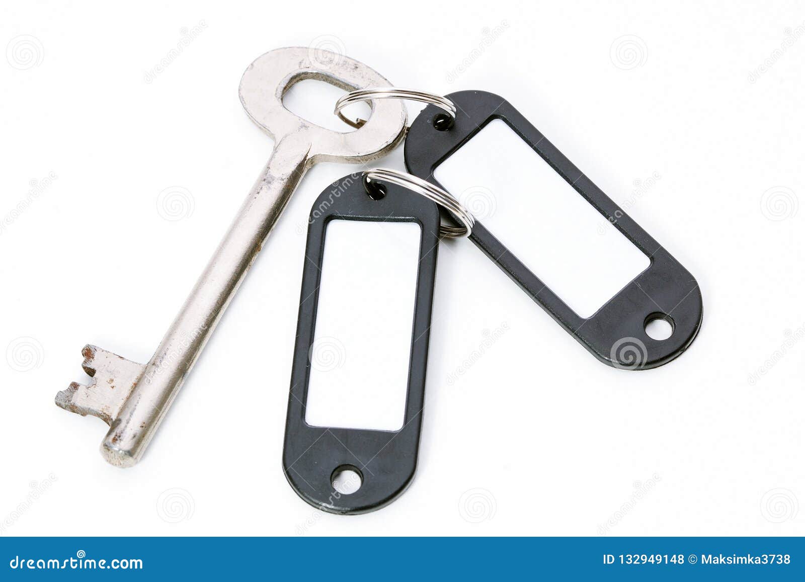 Collection of a Colourful Key Fobs. Stock Photo - Image of lock ...