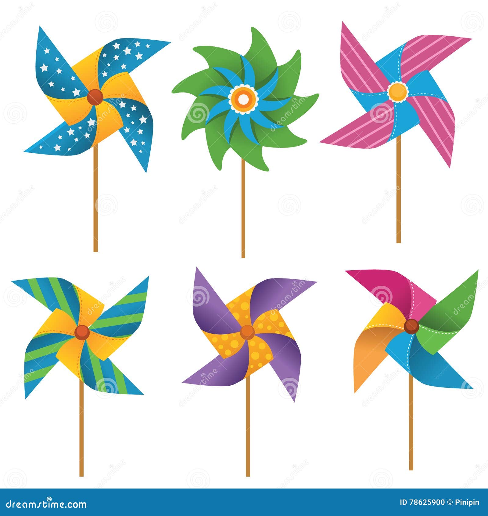Six Pinwheels Stock Illustrations – 1 Six Pinwheels Stock Illustrations ...