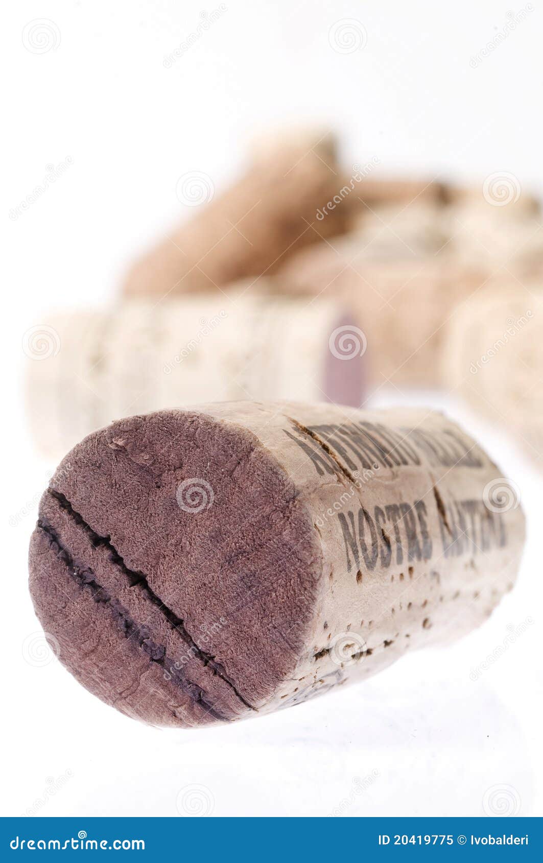 Collection of corks stock image. Image of natural, closeup - 20419775