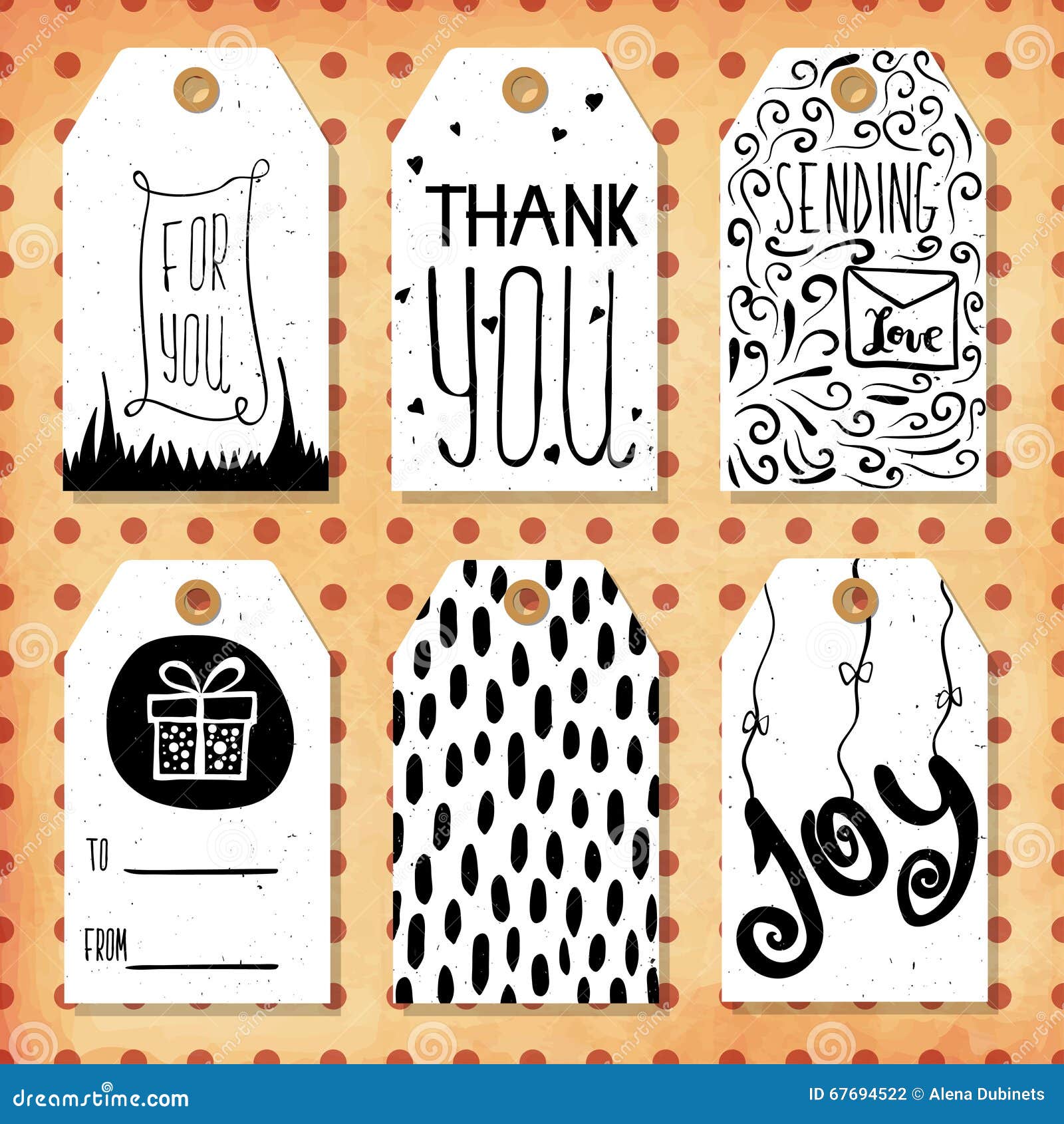 A Collection of 6 Creative Handmade Gift Tags To Set the Mood. Kind ...