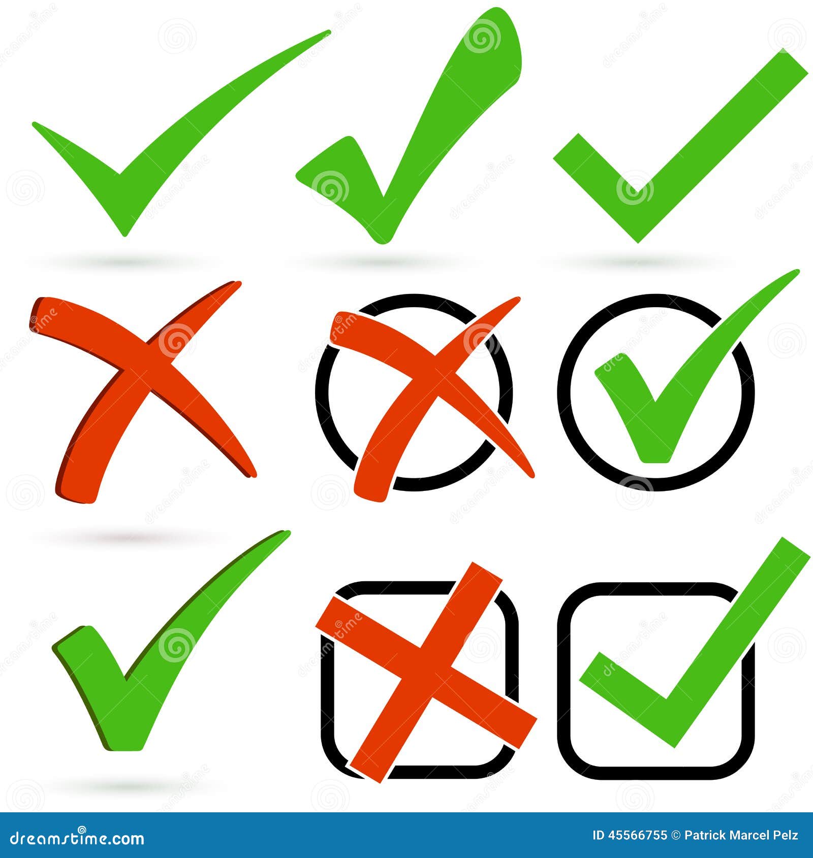 Collection of Cross and Hook Stock Vector - Illustration of control ...