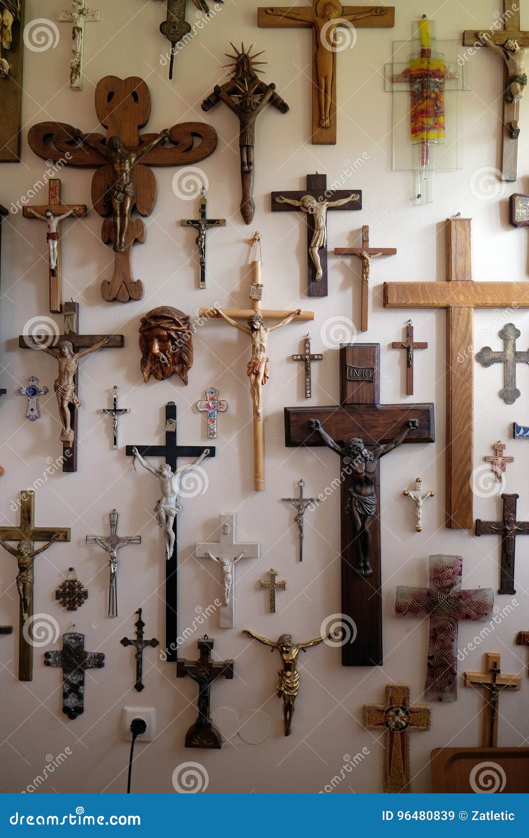 Collection of crosses stock image. Image of croatia, architecture ...
