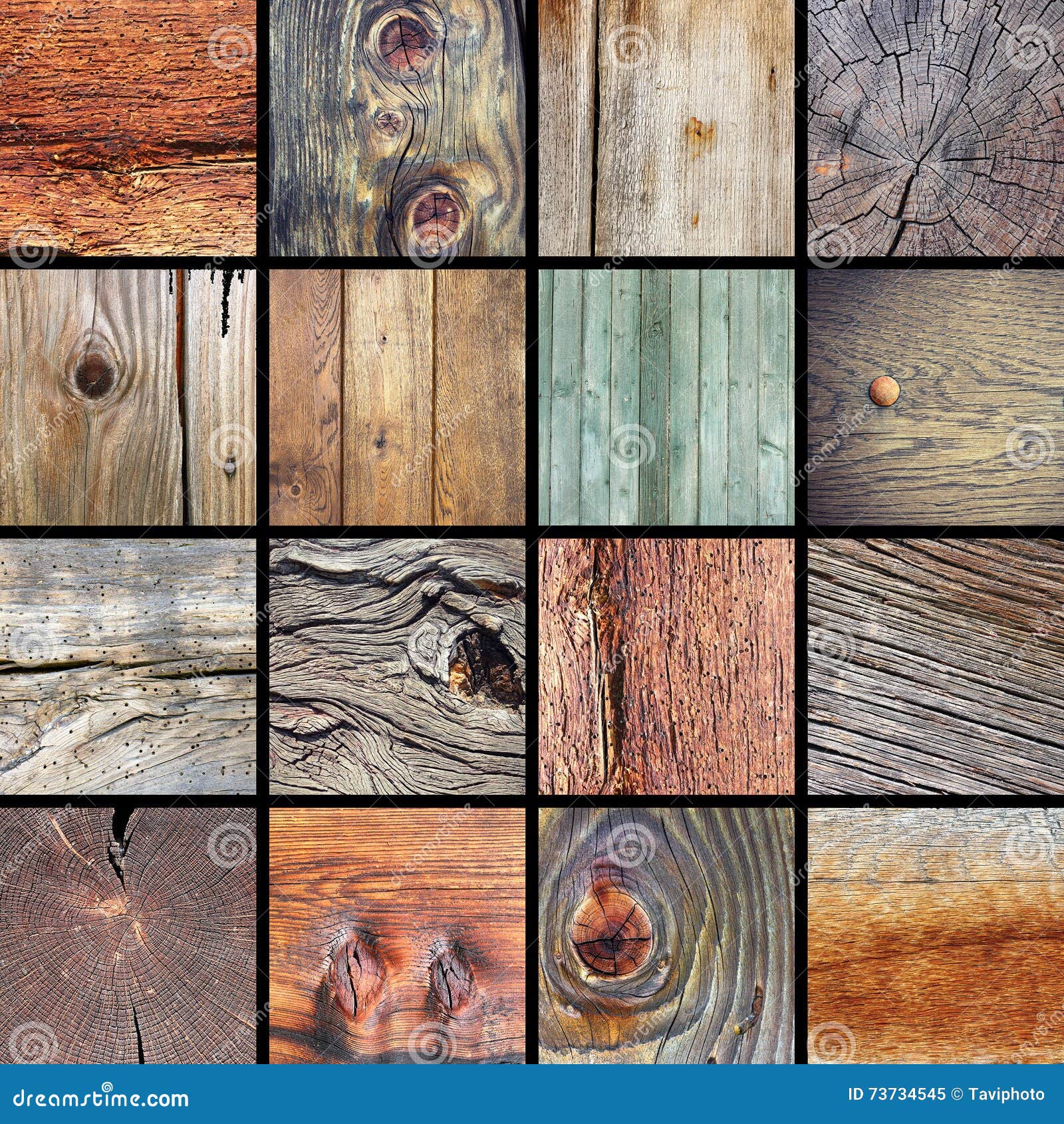 Collection of Damaged Wood Textures Stock Image - Image of cracked ...
