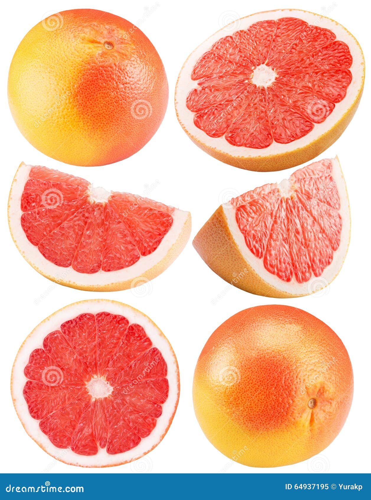 Collection De Pamplemousse D'isolement Sur Le Fond Blanc Image stock ...