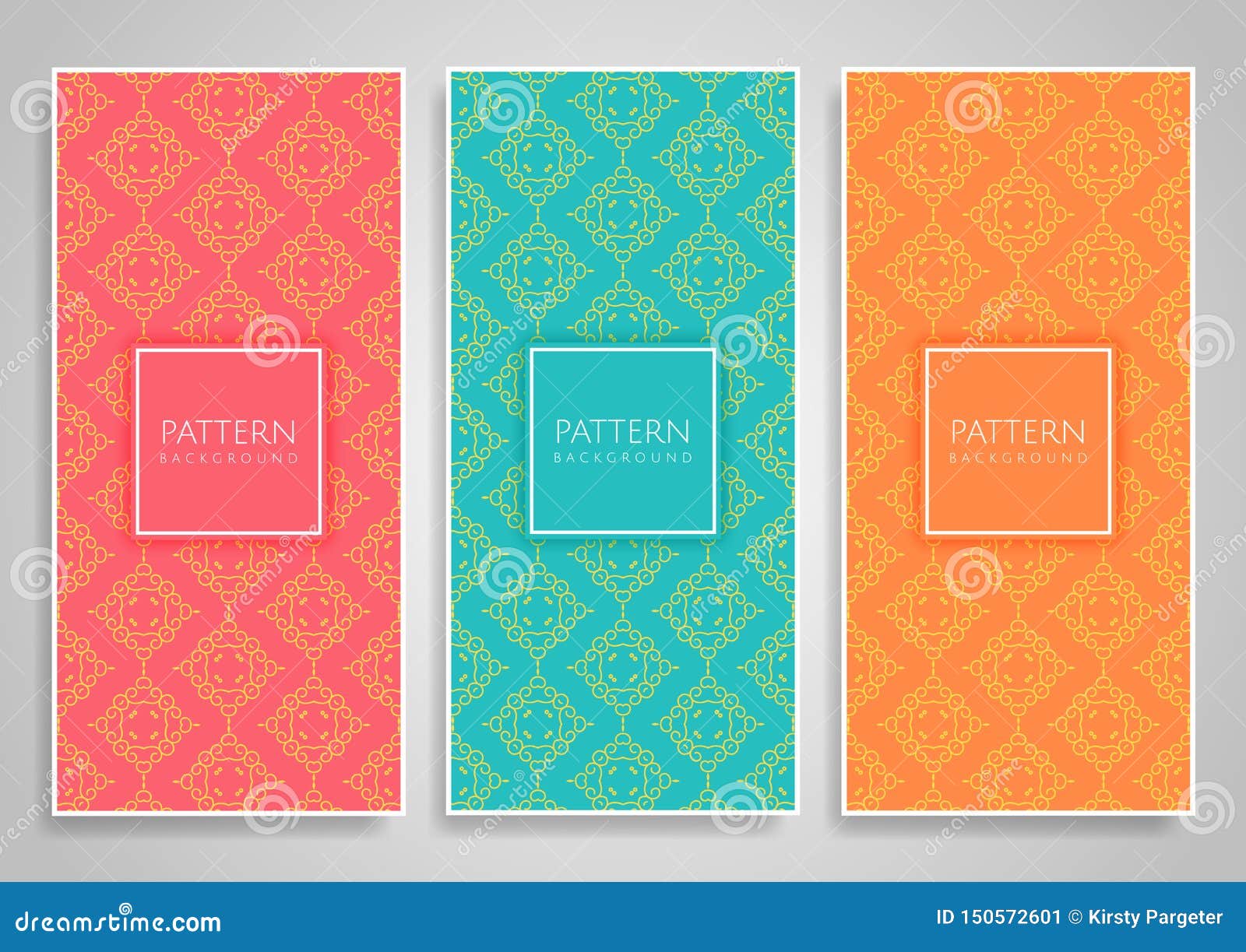 Collection of Decorative Banner Designs Stock Illustration ...