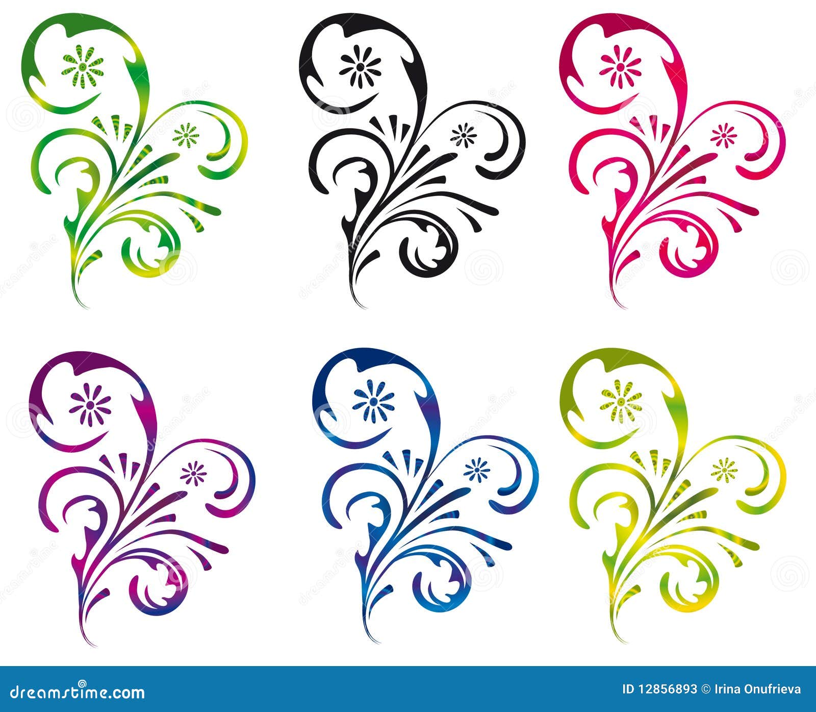 Collection of Decorative Elements for Design Stock Vector ...