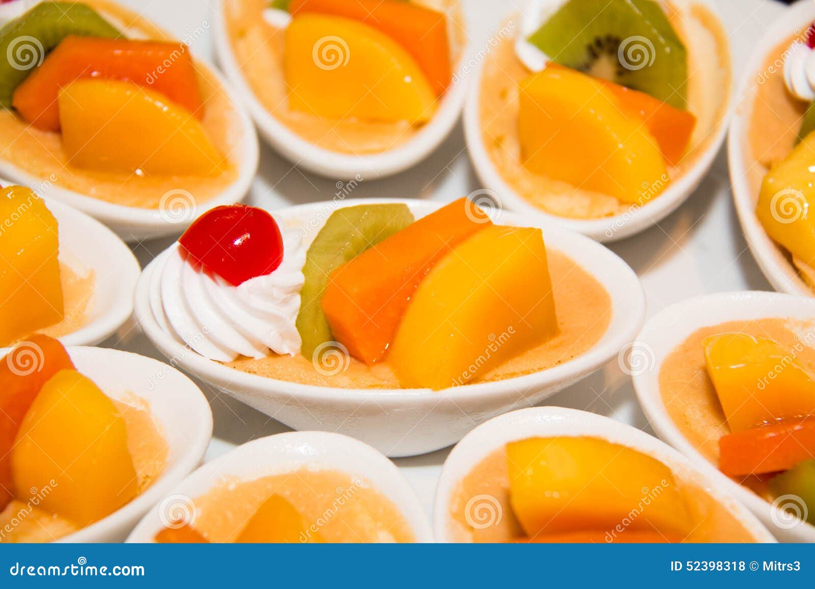 Collection of Delicious Assorted Mini Dessert. Stock Photo - Image of ...