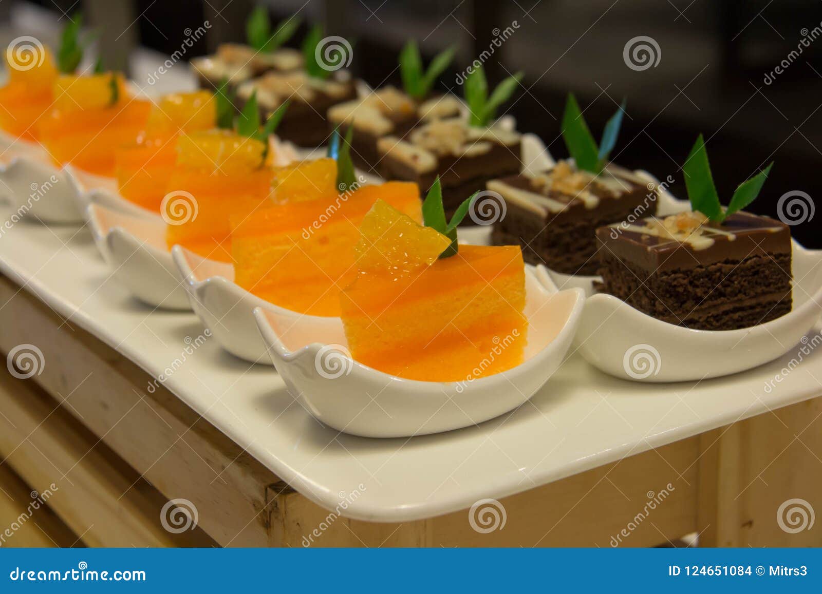 Collection of Delicious Assorted Mini Dessert Stock Photo - Image of ...